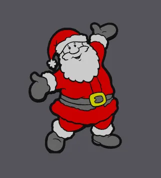 Santa - 2D Wallart by Love Prints - MakerWorld