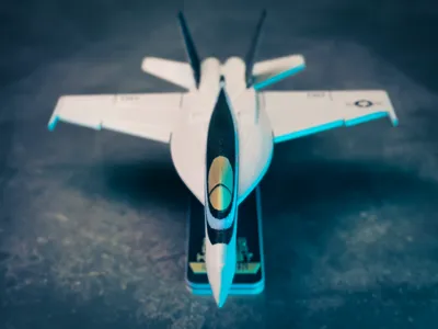 F/A-18 Super Hornet Top Gun Maverick Plane KitCard - Free 3D Print ...