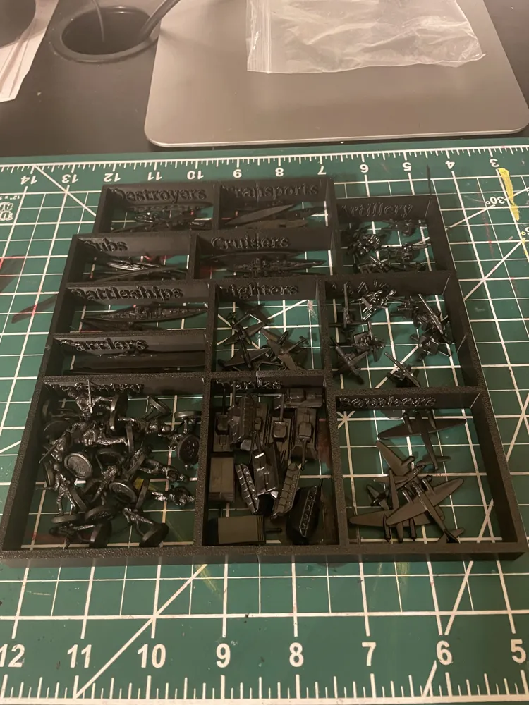 Axis and Allies 1942 Army Organizer by Willshaper Studios MakerWorld ...