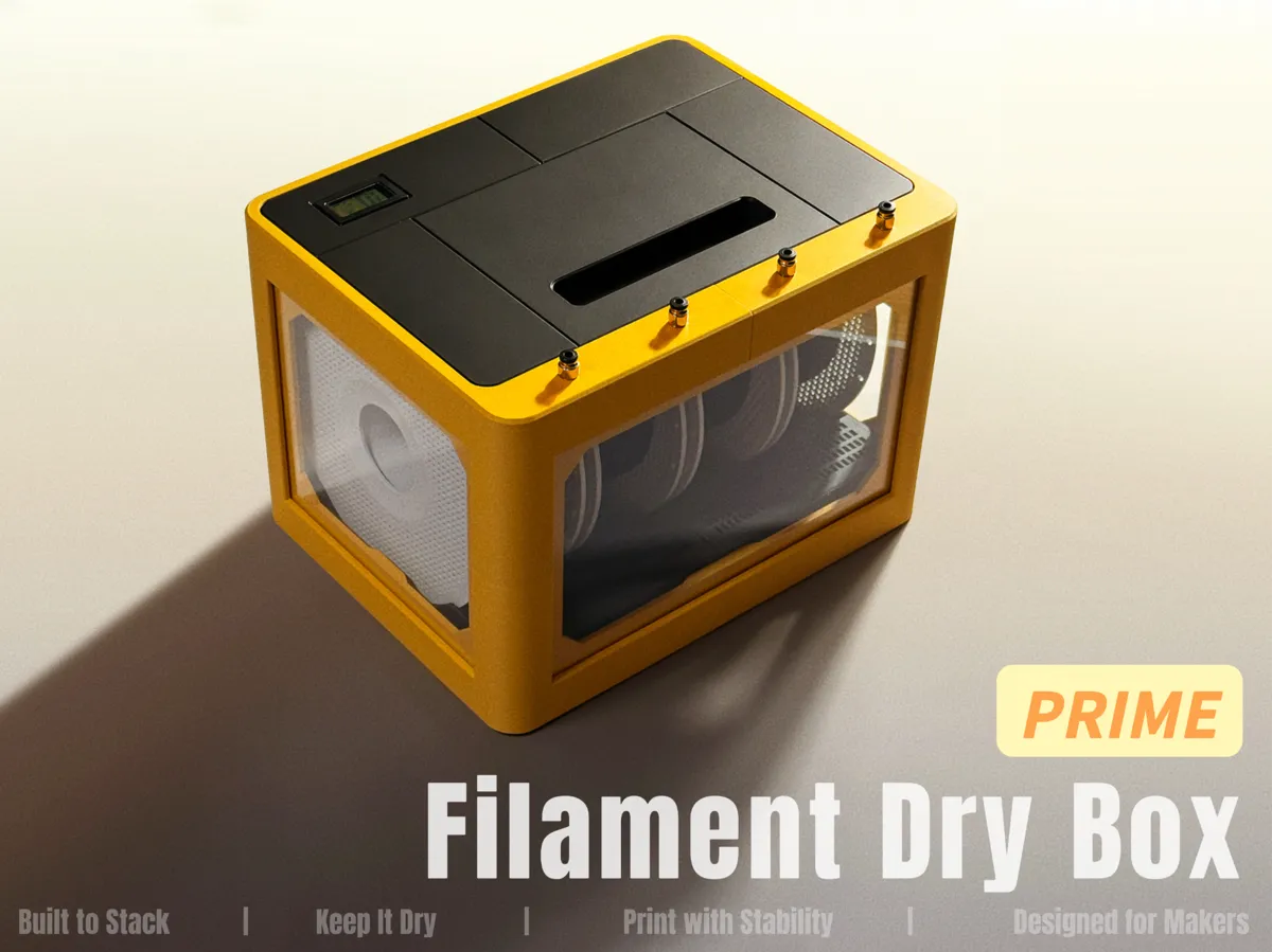 Filament Dry Box PRIME - Free 3D Print Model - MakerWorld