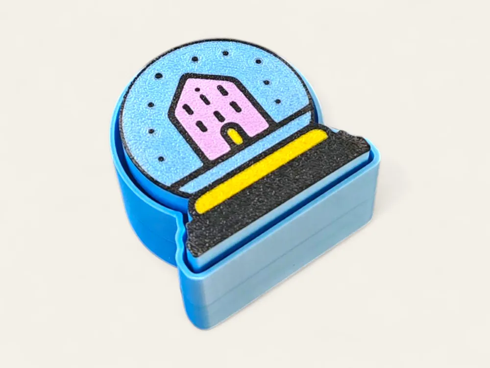 Clickers de Globo de Nieve Navideño - Magia Navideña por MakerPeace 3D ...