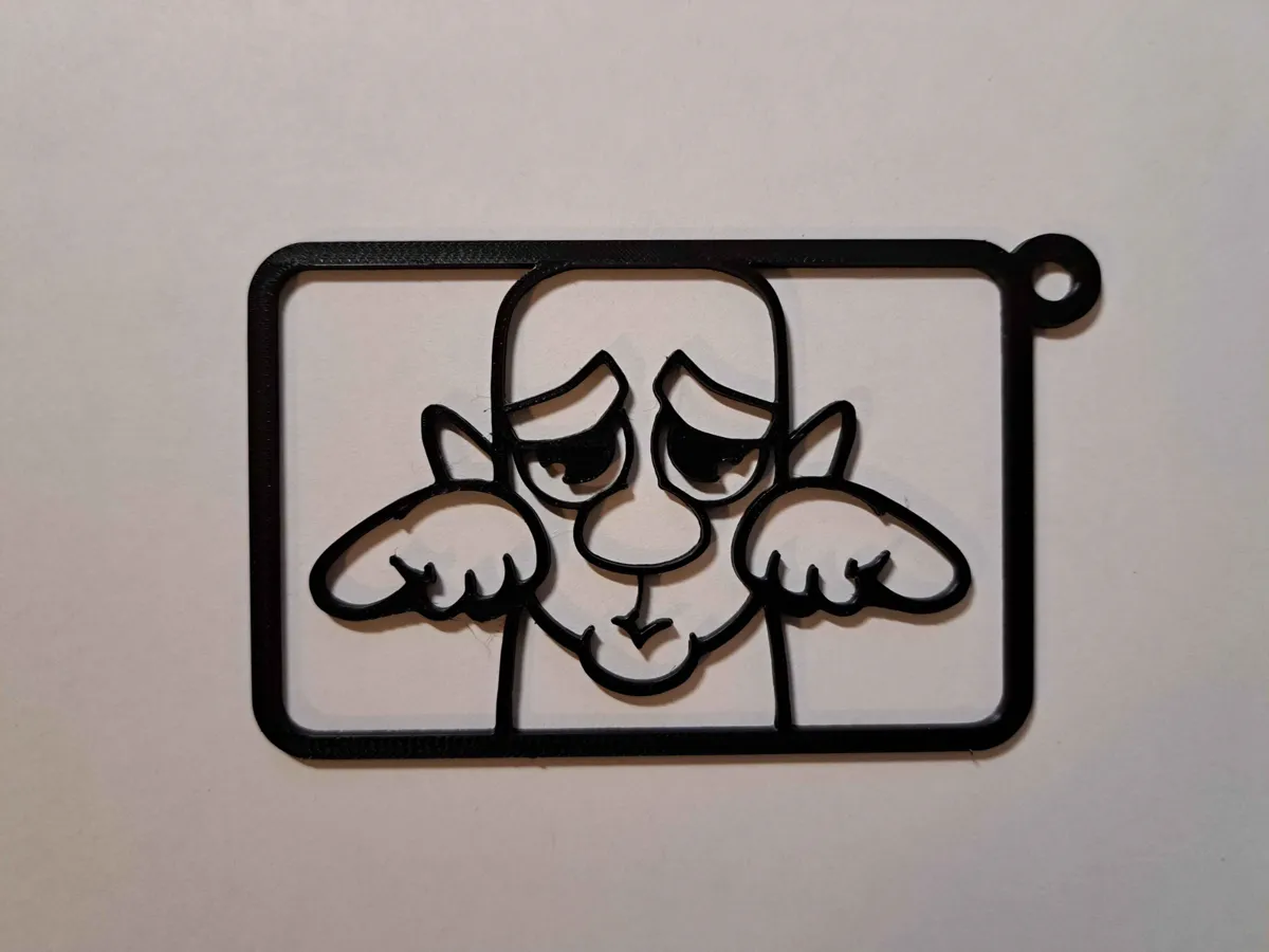 Goblin Cry Clash Royale Emote - Free 3D Print Model - MakerWorld