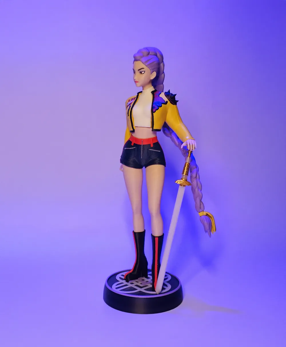 Thank you 16k!! RUMI FANART (40 cm tall) - Free 3D Print Model - MakerWorld