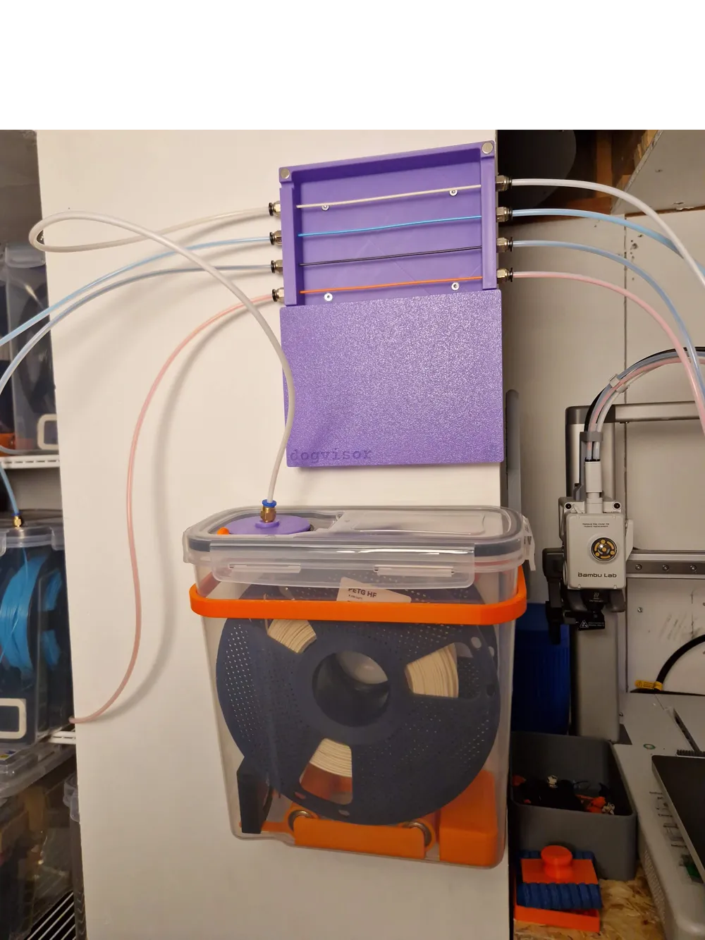 Filament Switching Hub (FiSH) - Free 3D Print Model - MakerWorld