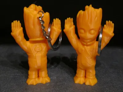 Groot Keychain by Alsamen - MakerWorld