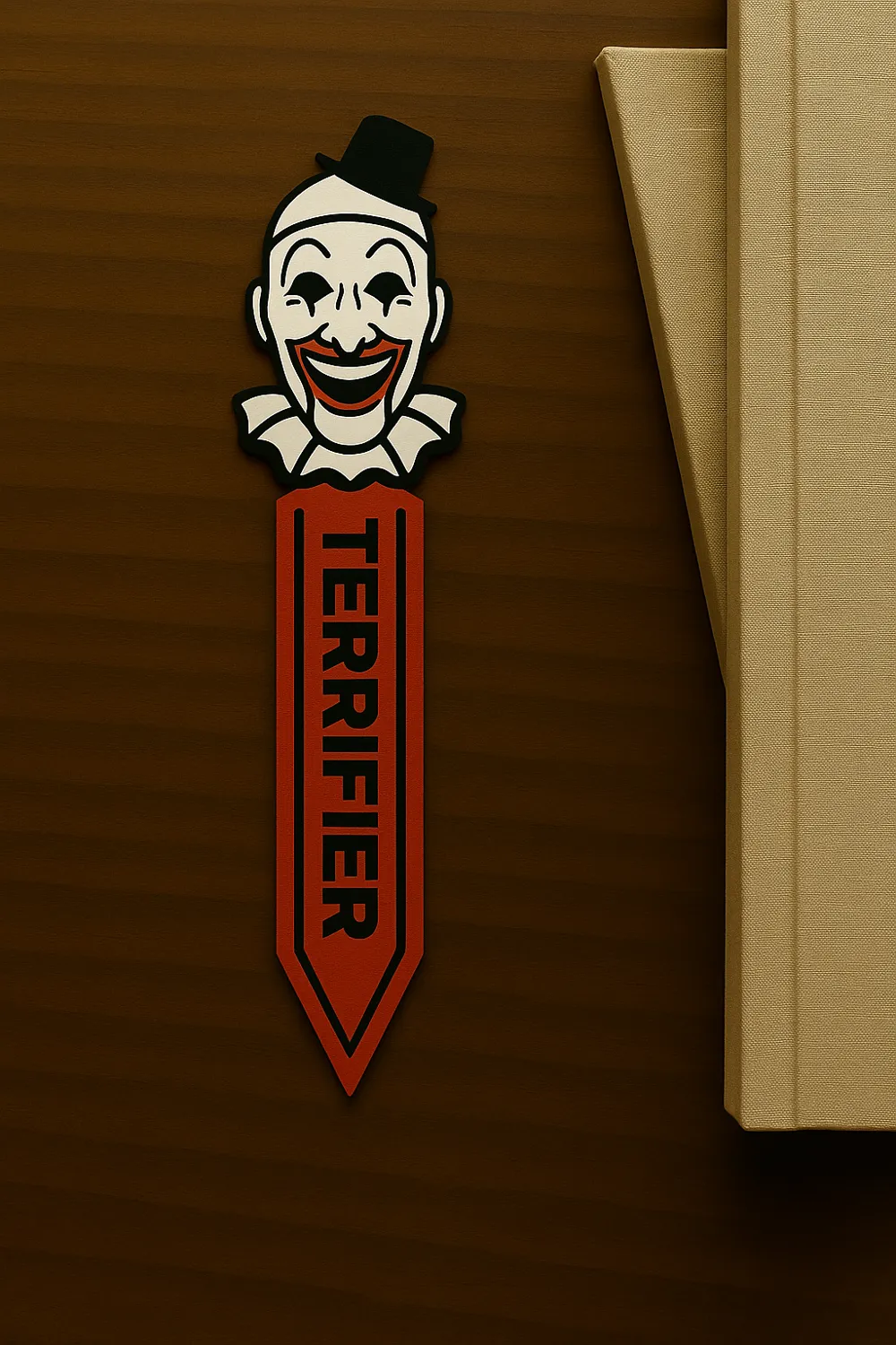 Terrifier Bookmark by 3DPrintsForYou MakerWorld: Download Free 3D Models