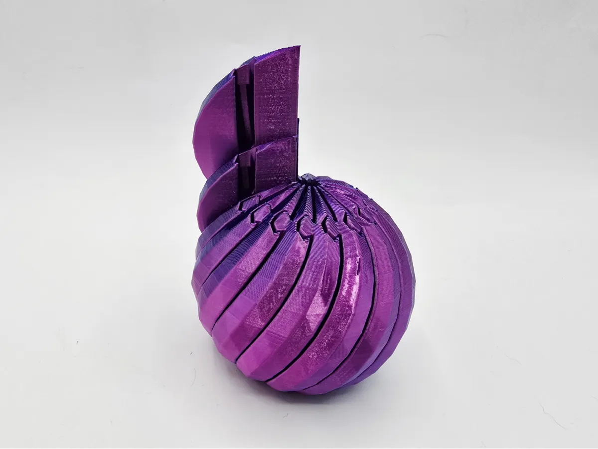 Low Poly Twist Ball Fidget - Free 3D Print Model - MakerWorld