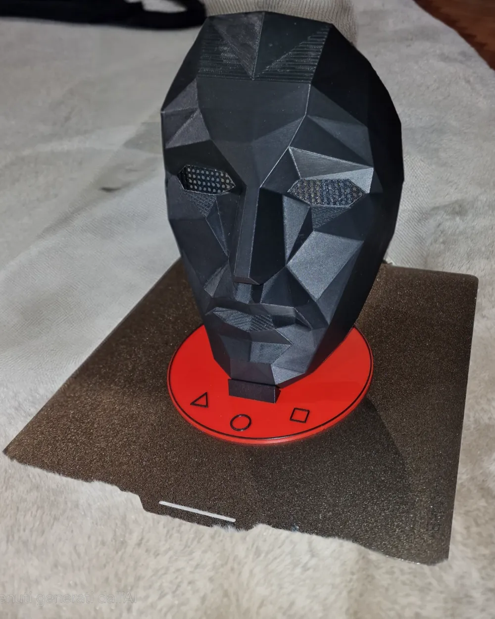 Squid Game Frontman Mask Holder by Davide 87 - MakerWorld
