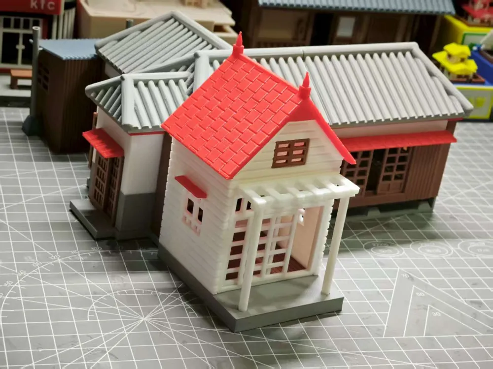 Kusukabe House from Hayao Miyazaki's "My Neighbor Totoro" by user ...