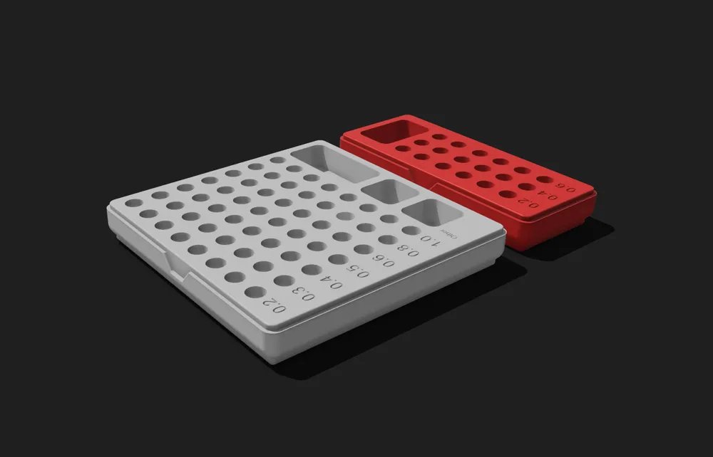 Bambu 3D Print Nozzle Storage Box By 3doo v1.2 by canmaxfire - MakerWorld