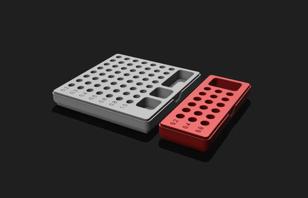 Bambu 3D Print Nozzle Storage Box By 3doo v1.2 by canmaxfire - MakerWorld