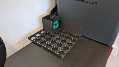P1S X1C Poop Chute with Gridfinity Base and "Loo" by robosquiggles ...