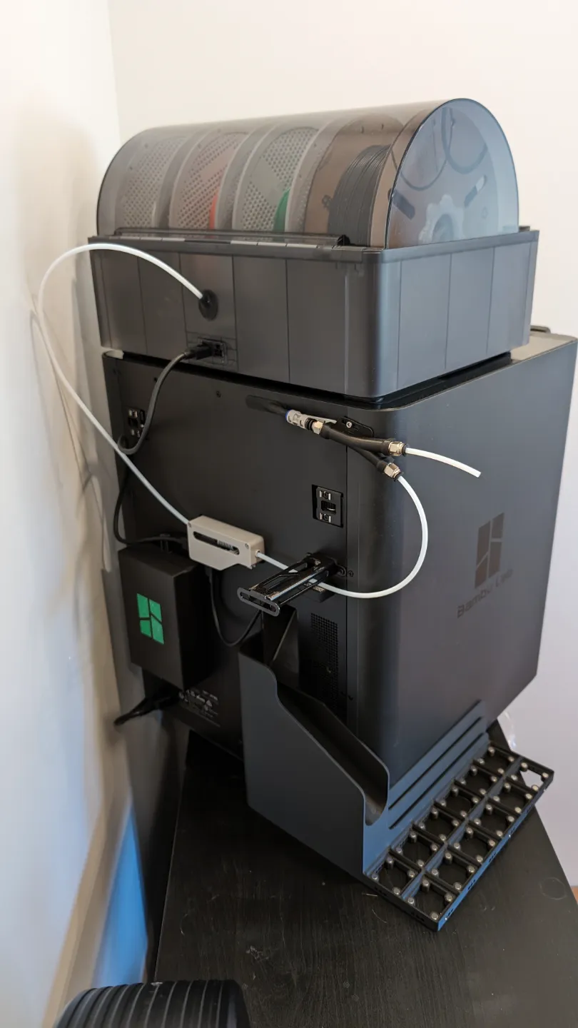 P1S X1C Poop Chute with Gridfinity Base and "Loo" by robosquiggles ...