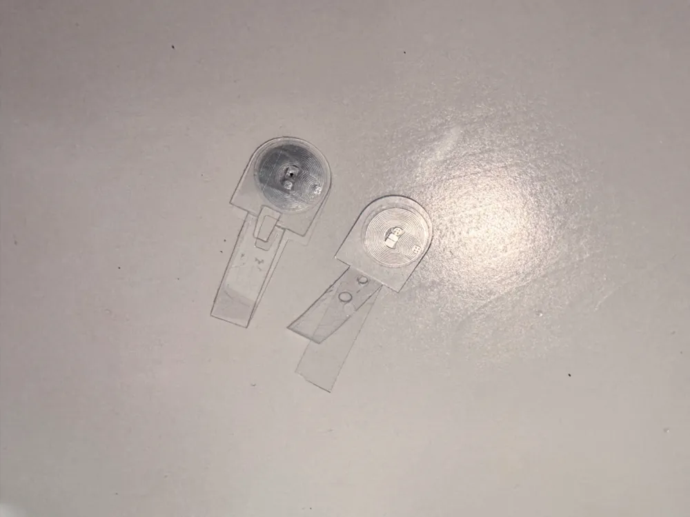 Reuse of Bambu filament RFID tags as key chain tag by schreinerman ...