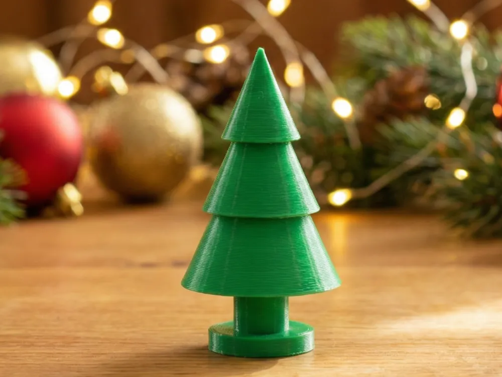Simple Christmas Tree – Minimal Holiday Decor - Free 3D Print Model ...