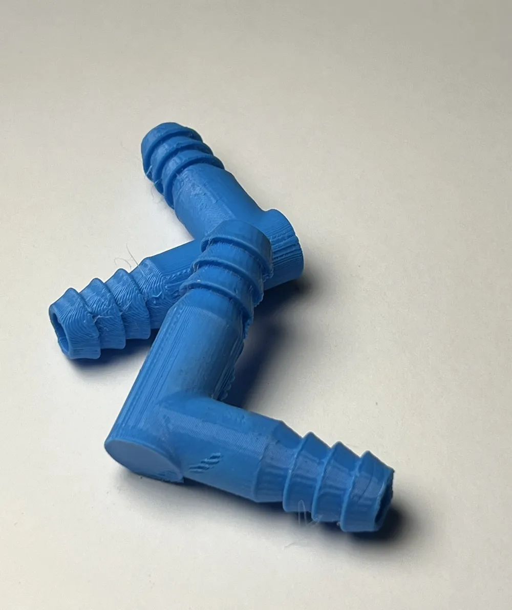 14mm Garden Hose L-Junction by MadDog MakerWorld: Download Free 3D Models