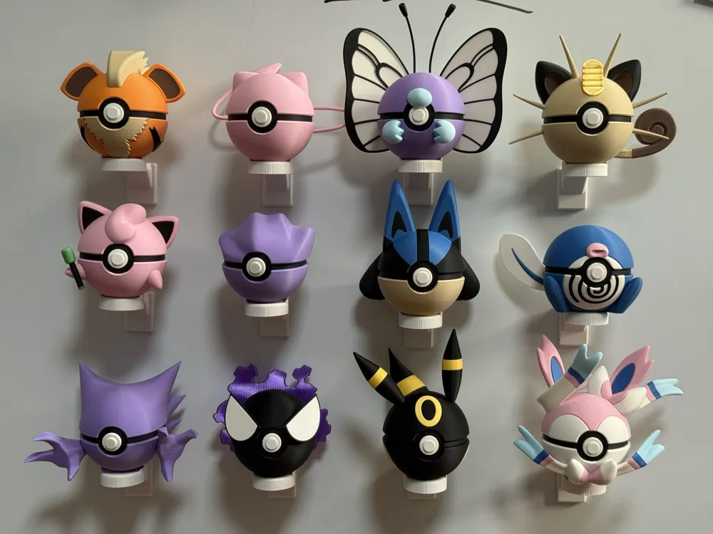 Pokeball Base Stand (Retractable) - Free 3D Print Model - MakerWorld