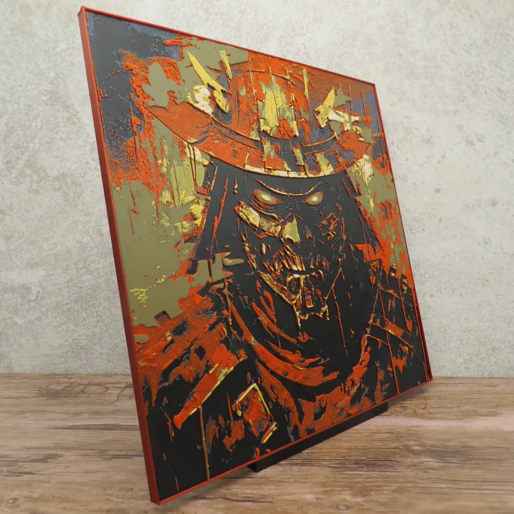 Samouraï Mort-Vivant - Zombie Hueforge - Modèle d'Impression 3D Gratuit ...