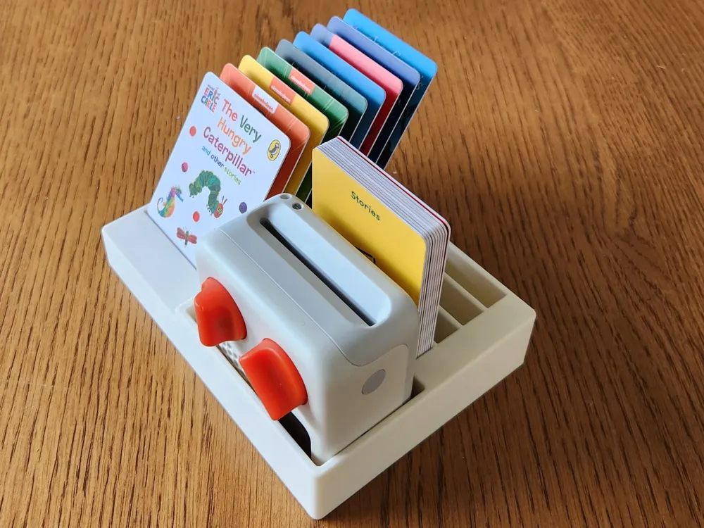 Yoto player and card dock / storage by Print Doc - MakerWorld