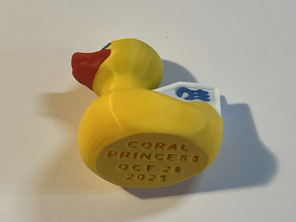 Princess Cruise Duck Remixed by Gorgz MakerWorld: Download Free 3D Models