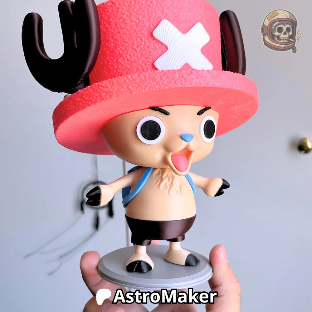 Tony Tony Chopper - One Piece - Multipart - Free 3D Print Model ...