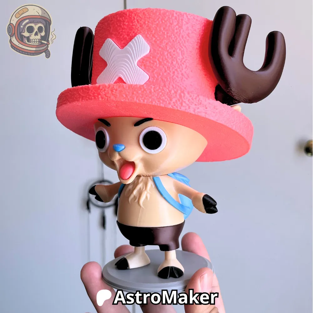 Tony Tony Chopper - One Piece - Multipart - Free 3D Print Model ...