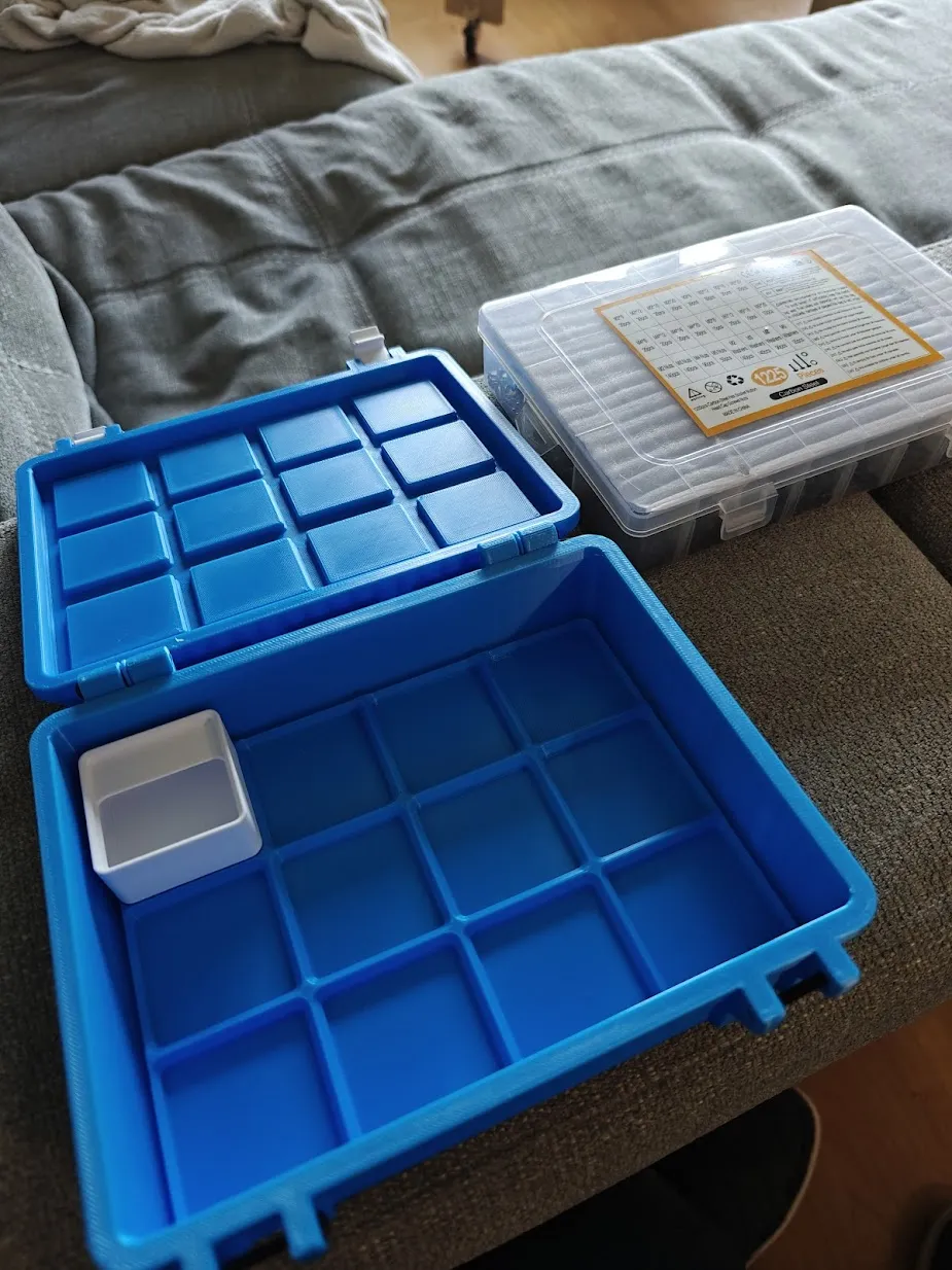 Gridfinity organizer box for screws - Free 3D Print Model - MakerWorld