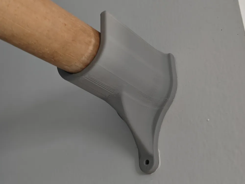 Curtain Rod Bracket 28 mm - Free 3D Print Model - MakerWorld