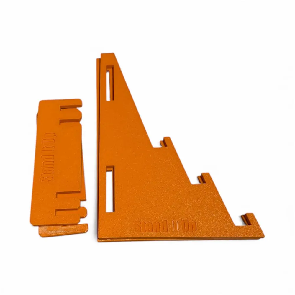 Triple Tier Stadium Stand – Flat-Print - Free 3D Print Model - MakerWorld