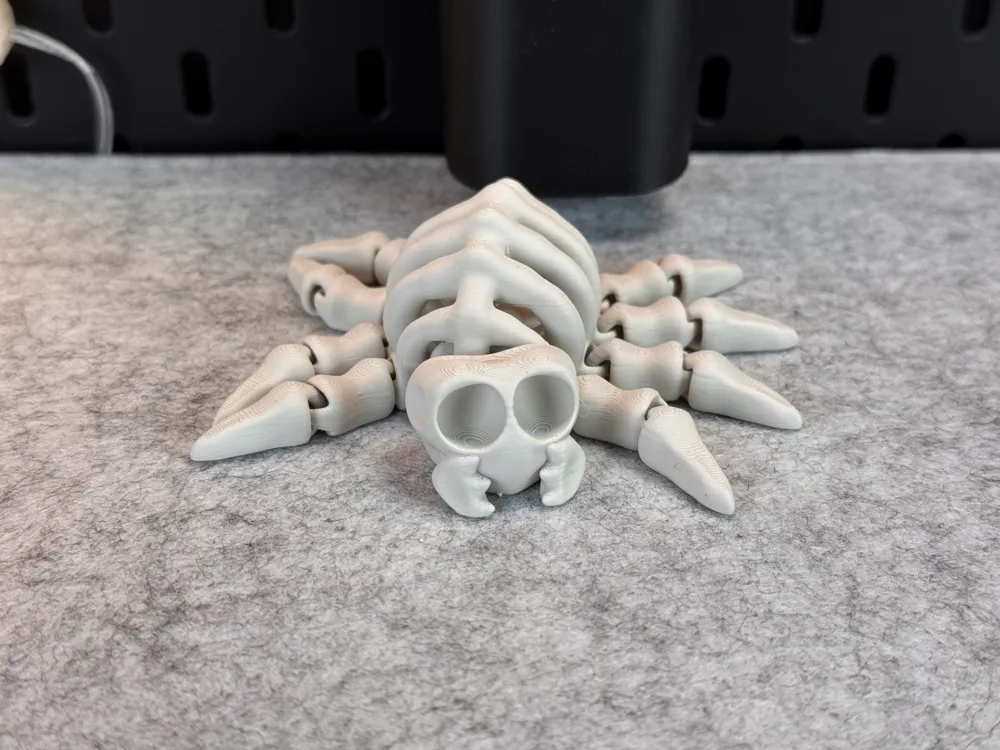 Flexi Skeleton Spider V1 by 3DPrintyi MakerWorld: Download Free 3D Models