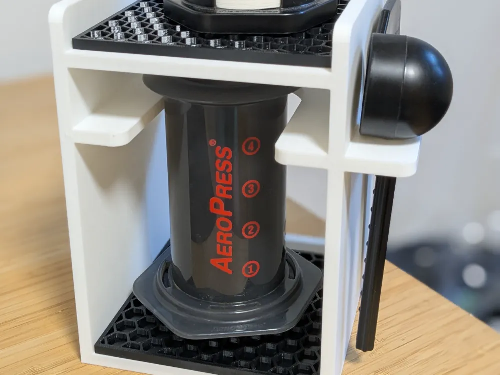 AeroPress Stand with Removable Drip Trays Remixed by ennanco MakerWorld ...
