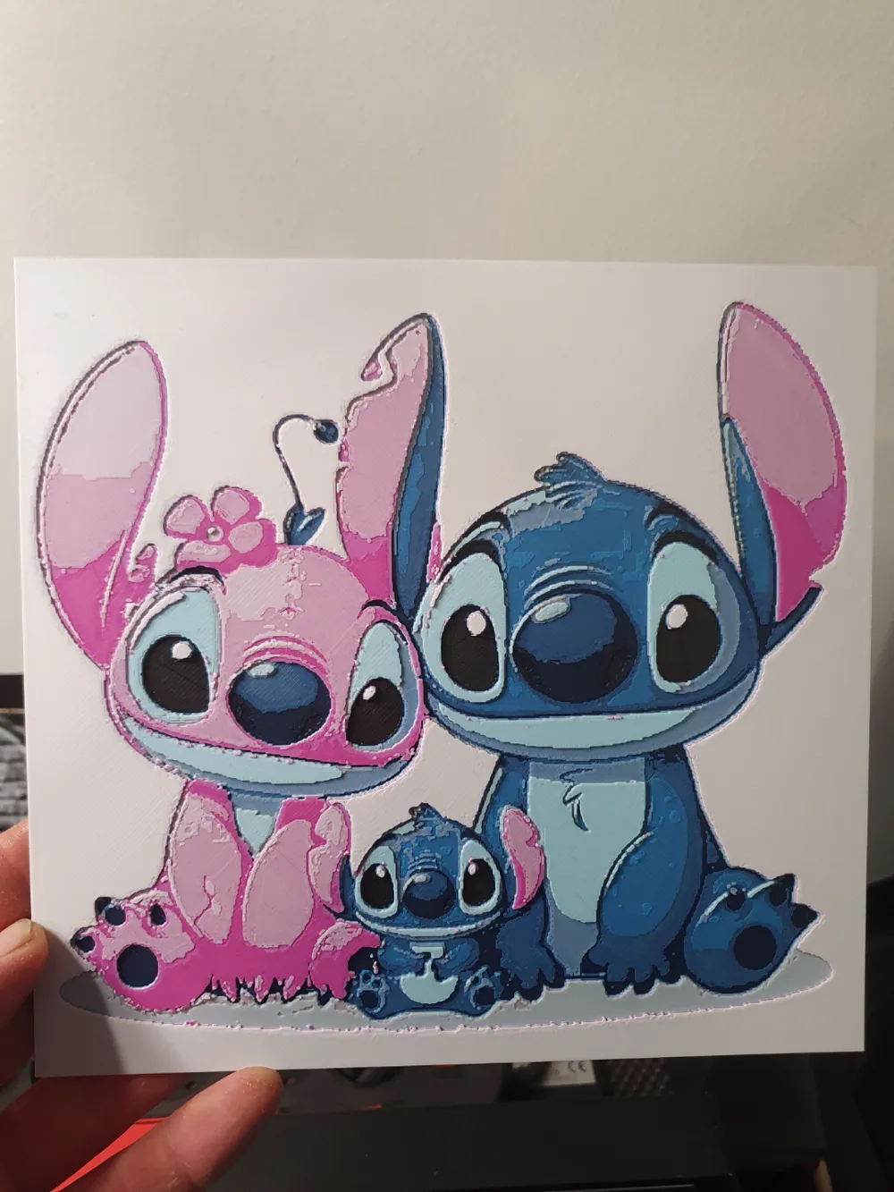 stitch family hueforge by Rsv4 - MakerWorld