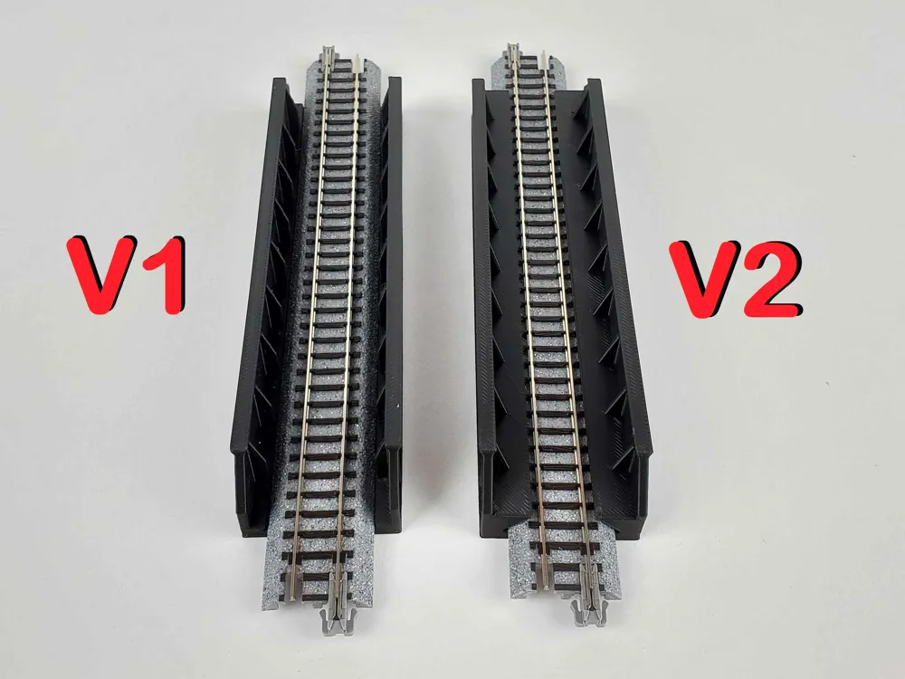 Bridge for Kato Unitrack N Scale Plate Girder - Free 3D Print Model ...