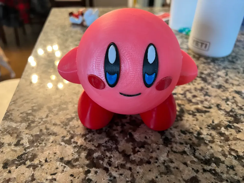 Kirby - print together or separate pieces by tdub55 - MakerWorld