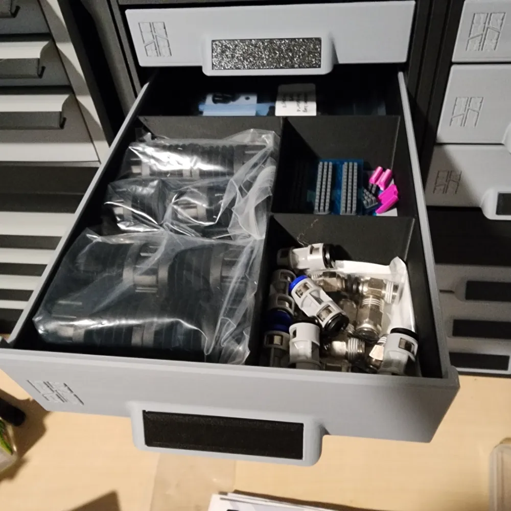 AMS Stand Longer Drawer Sections Remixed by bitsnbytespc - MakerWorld