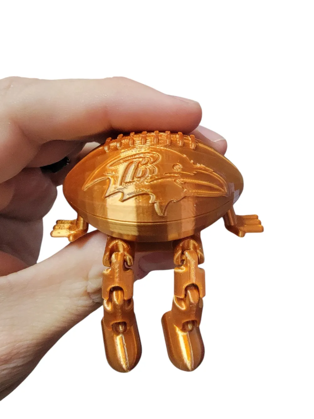 Articulated Baltimore Ravens Football Buddy by Click Print Creatives ...