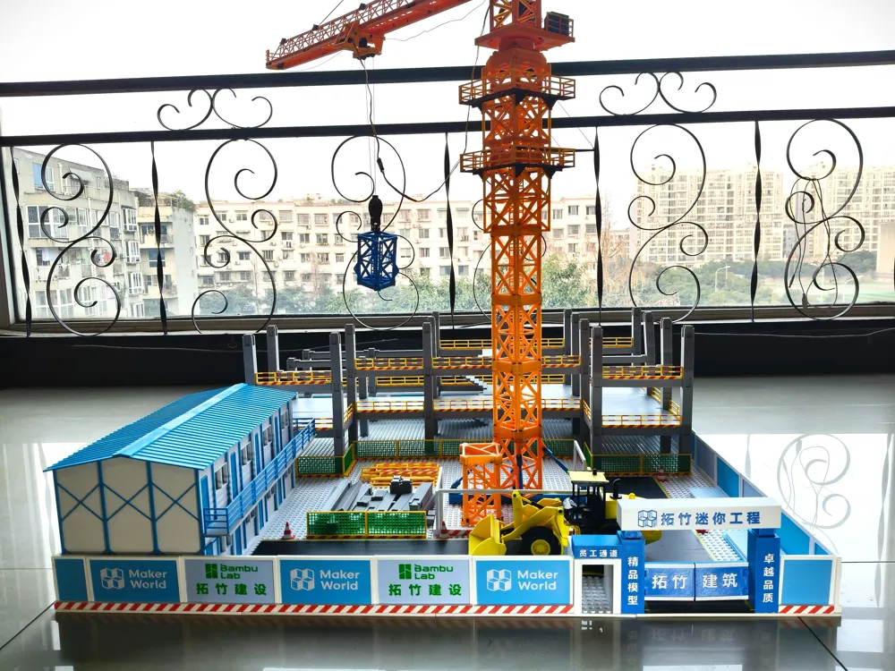 Little Builder - Mini Construction Site - Free 3D Print Model - MakerWorld