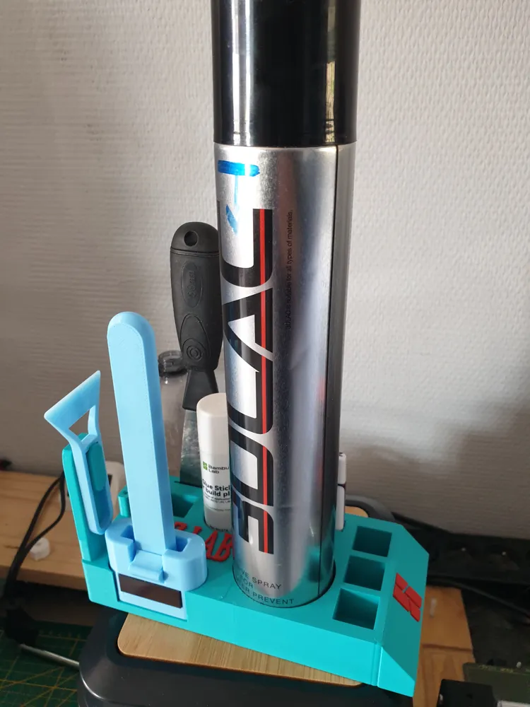 Bambu Lab caddy - Bambu Lab accessory storage Remixed by minivanbuzz ...