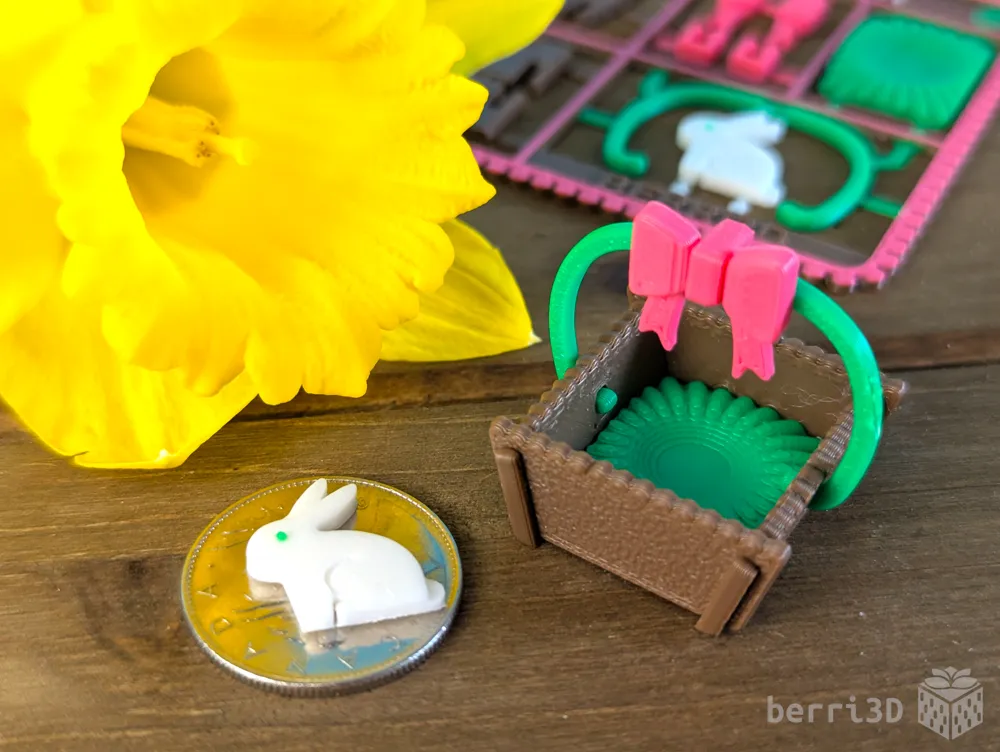 Mini Easter Basket Kit Card - Free 3D Print Model - MakerWorld