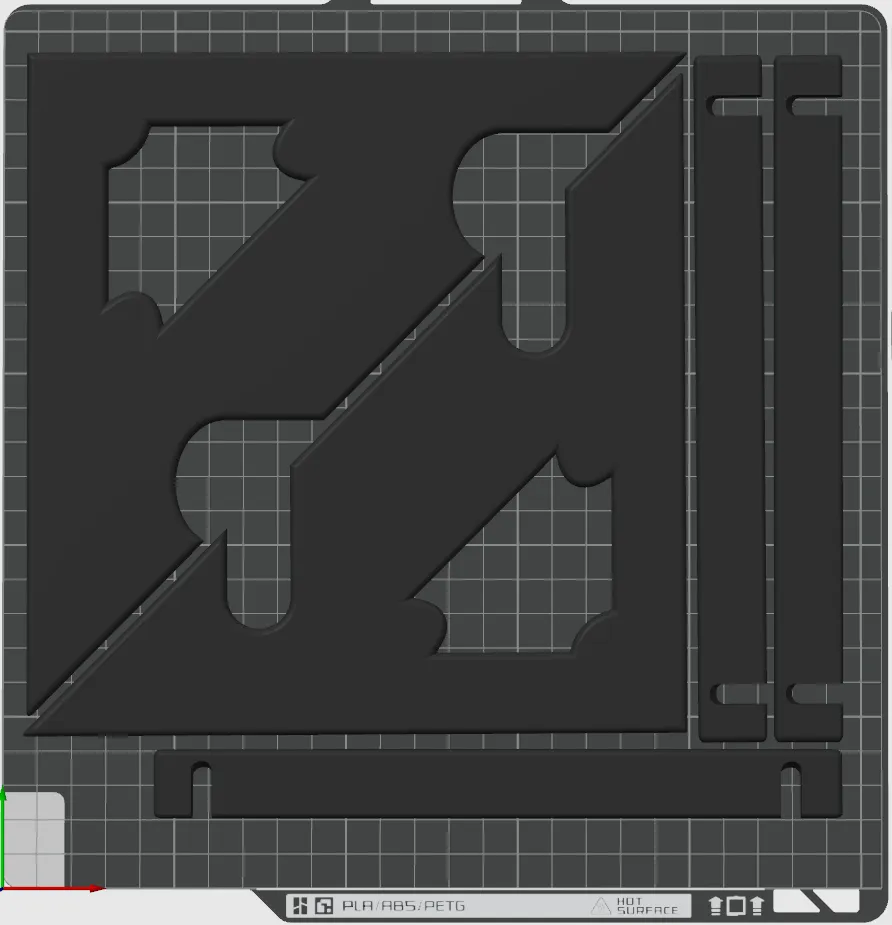 Large Bowie knife display stand / holder by MakerBon MakerWorld ...