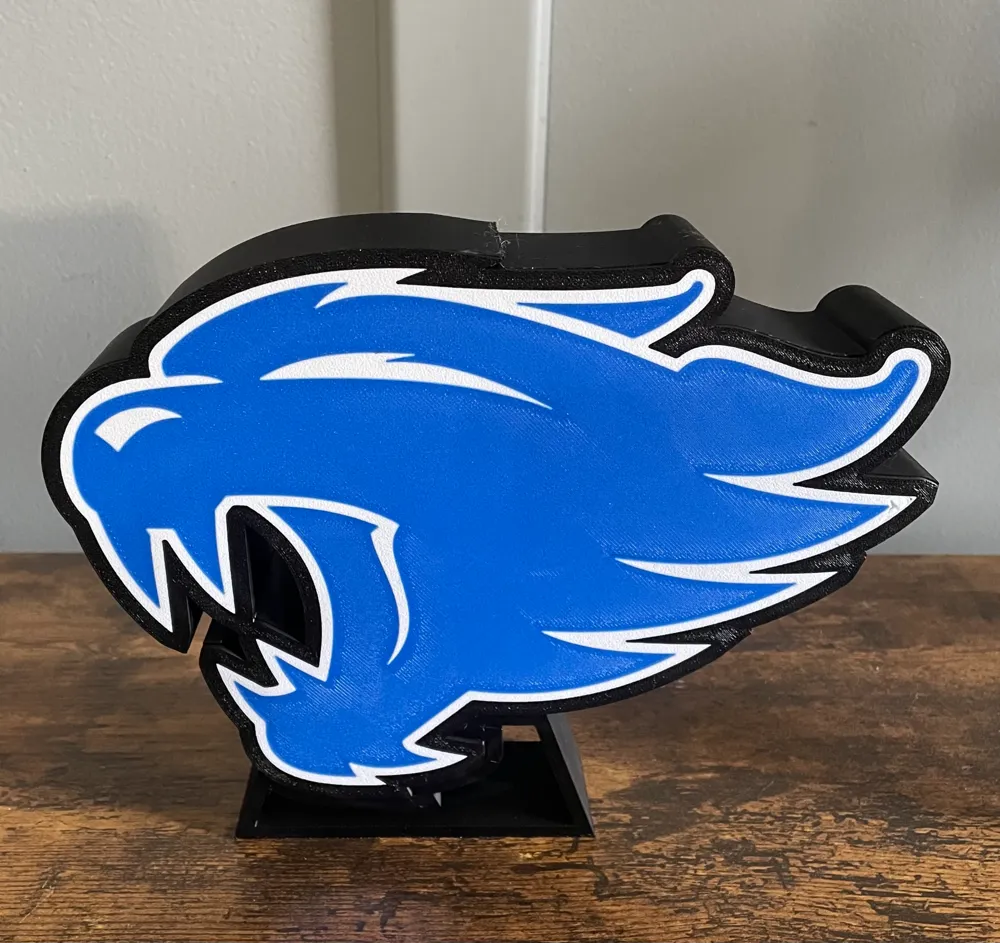 Kentucky Wildcat LED Light Box by powell.james10 - MakerWorld