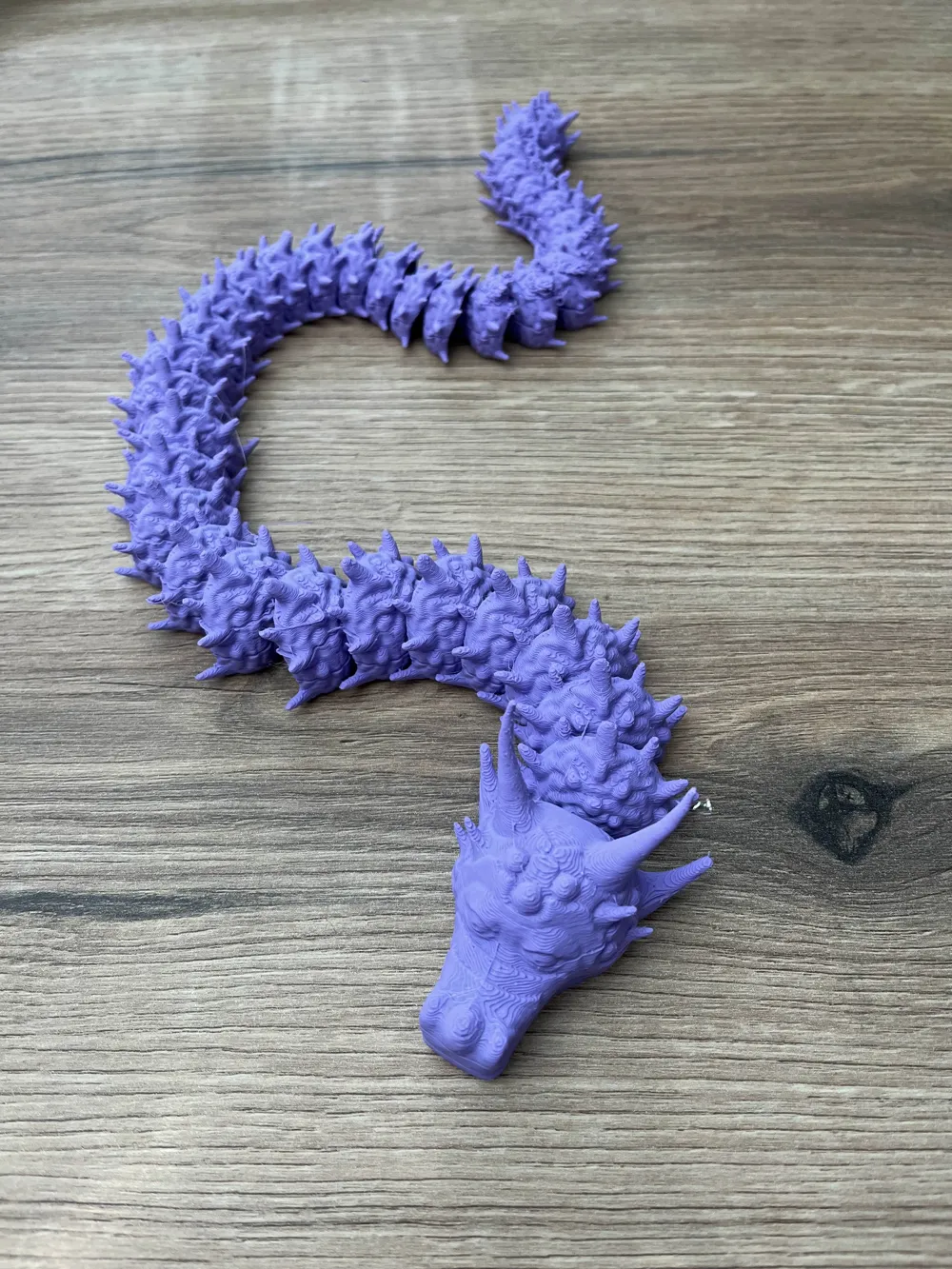 Articulated Spiky Dragon - Free 3D Print Model - MakerWorld