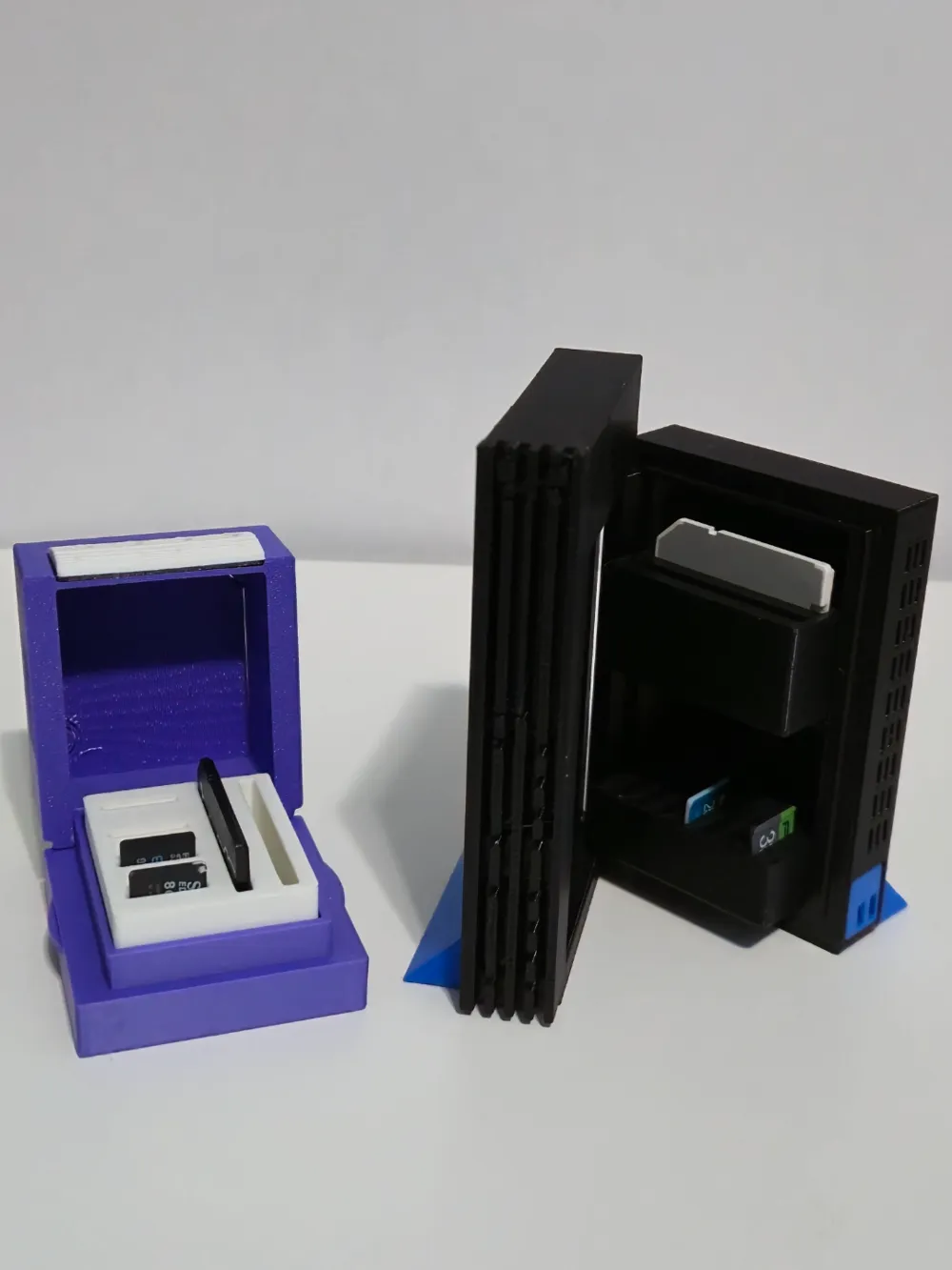 Multipart Mini PS2 with SD card holder by fightstickclub - MakerWorld