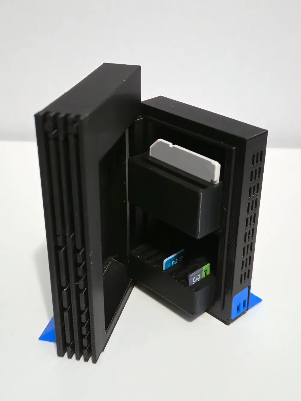 Multipart Mini PS2 with SD card holder by fightstickclub - MakerWorld