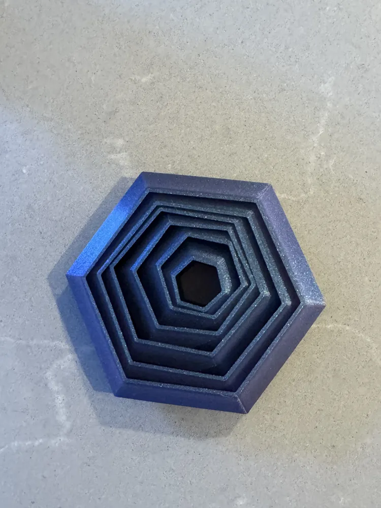 Hexagonal fidget toy - Free 3D Print Model - MakerWorld
