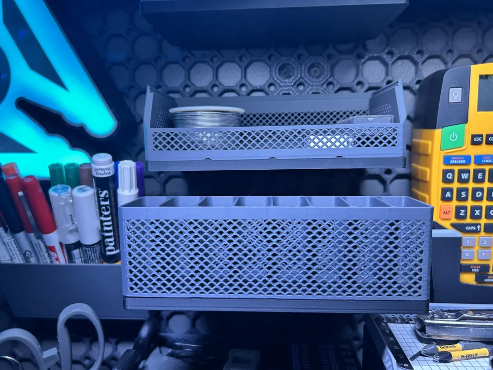 Rugged Multiboard Gridfinity Floating Shelves - Free 3D Print Model ...