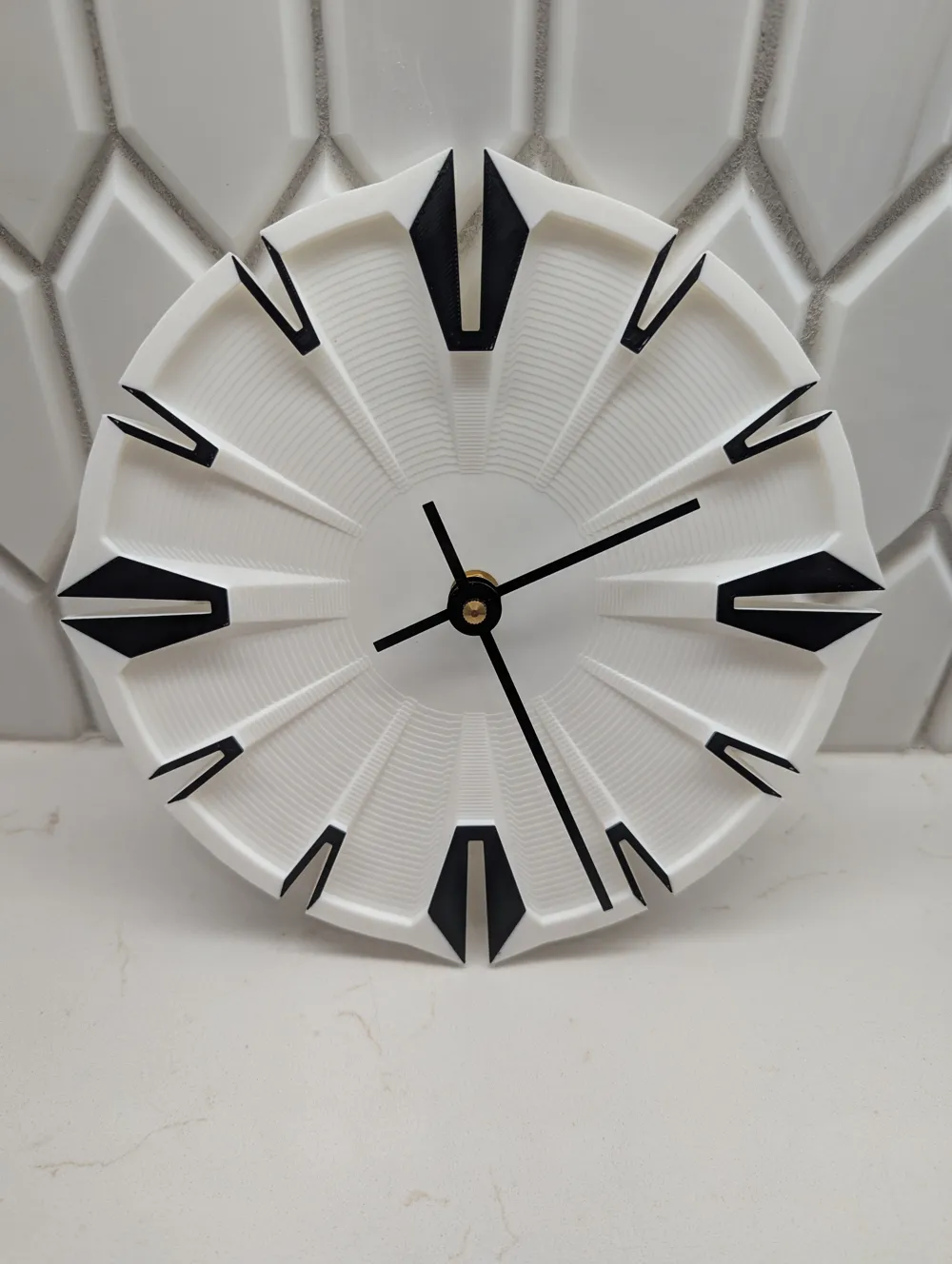 Contemporary Clock face - Free 3D Print Model - MakerWorld