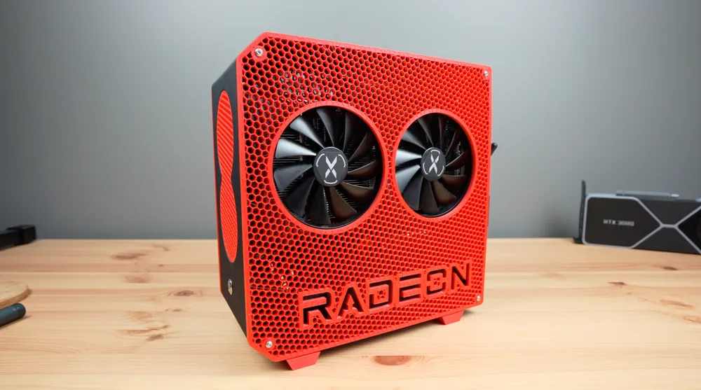 Mini ITX Computer Case - Suits AM4 CPU and 240mm GPU by mklements ...