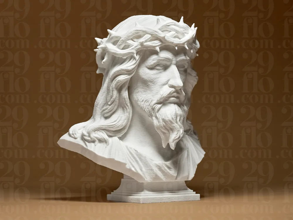 Jesus Christ Sculpture - Free 3D Print Model - MakerWorld