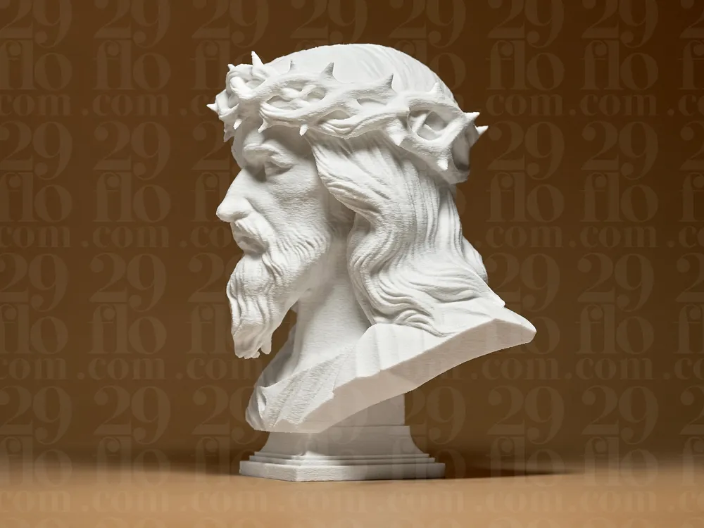 Jesus Christ Sculpture - Free 3D Print Model - MakerWorld